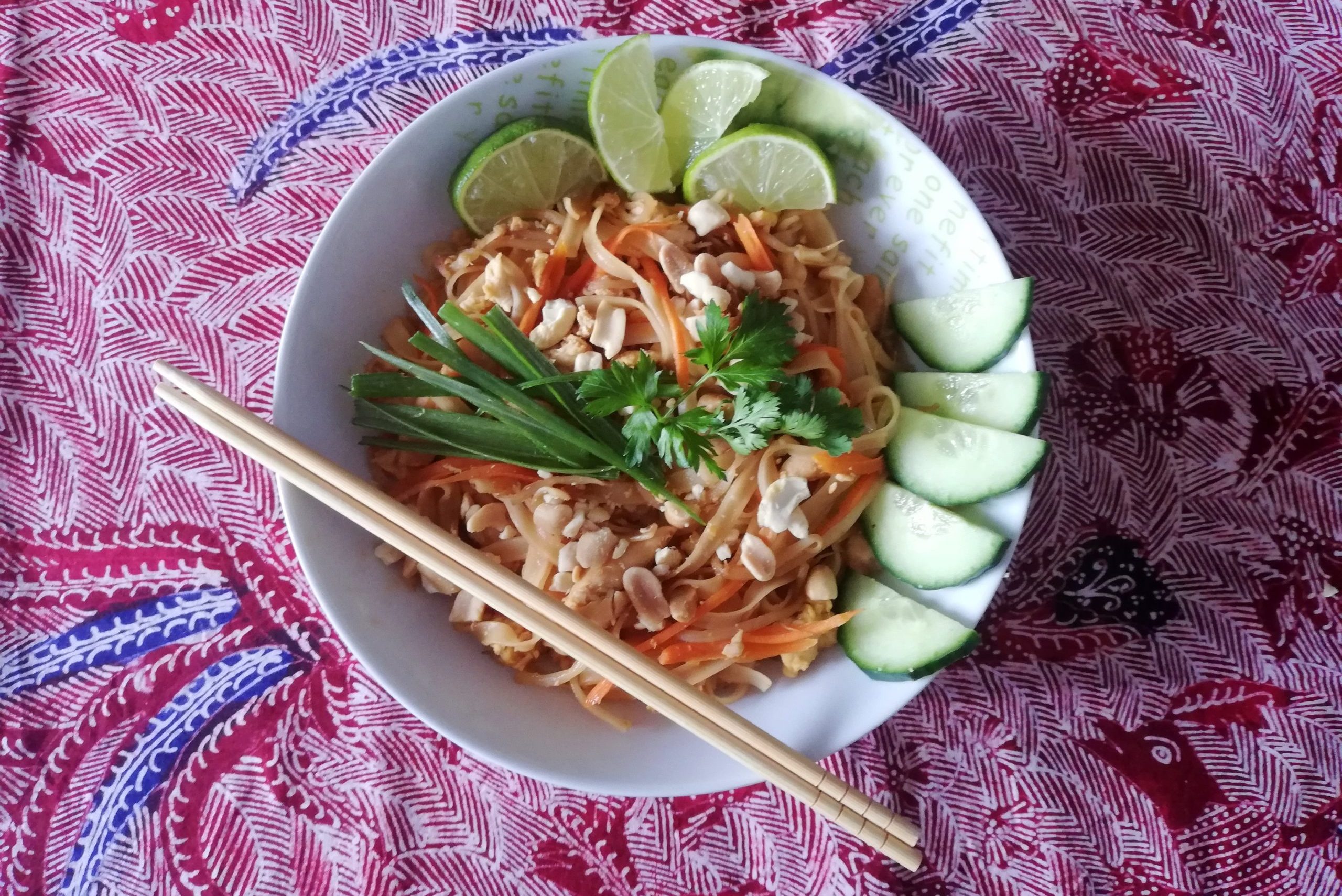 Recette du Pad Thaï - Plat traditionnel en Thaïlande